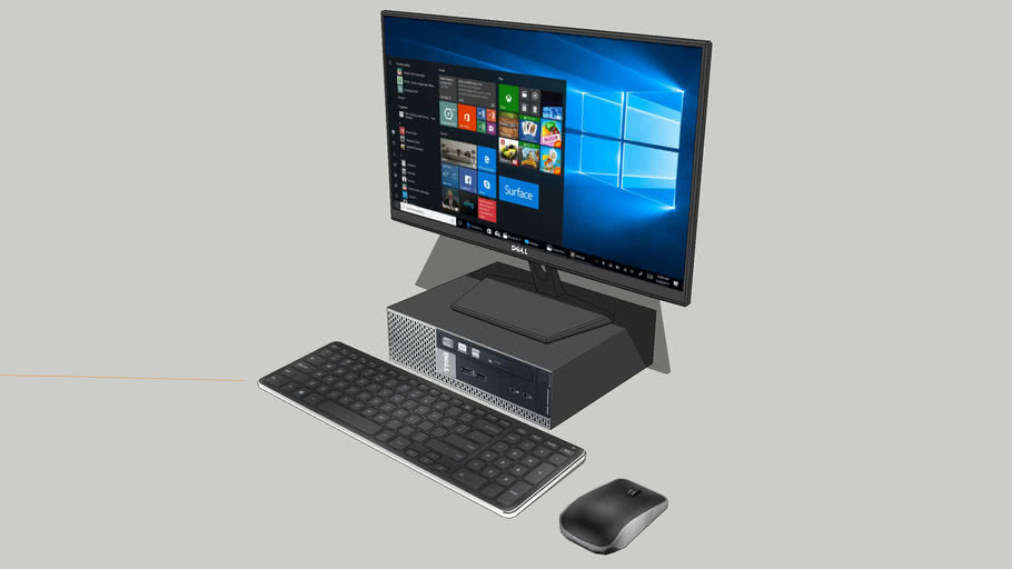 Computador Dell | 3D Warehouse