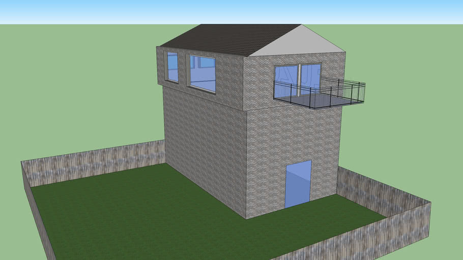Simple house | 3D Warehouse