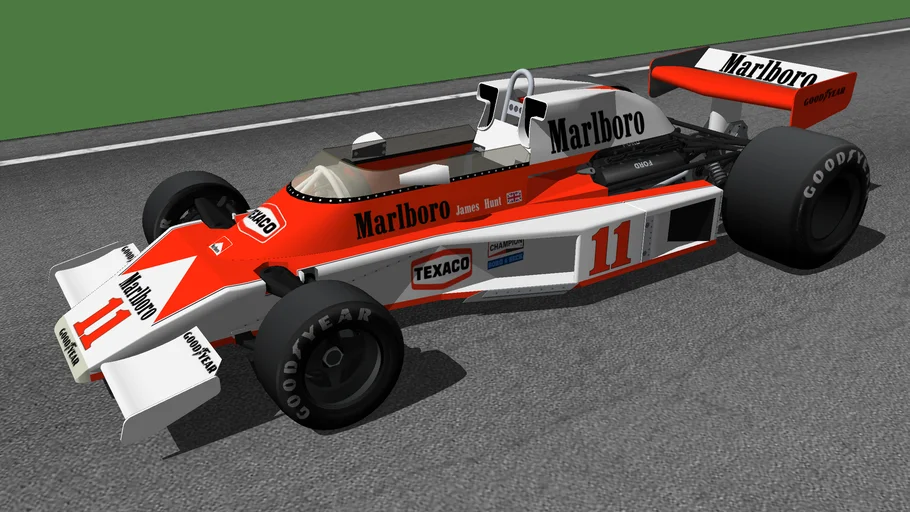 Mclaren M23 (1976) | 3D Warehouse