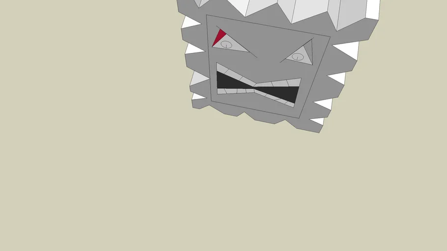 Thwomp | 3D Warehouse