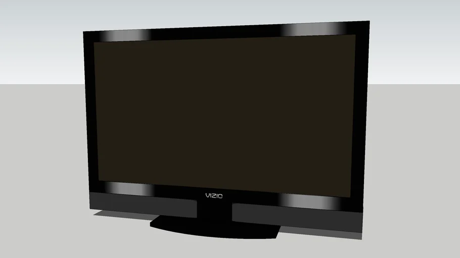 Large-screen Visio LCD HD TV | 3D Warehouse