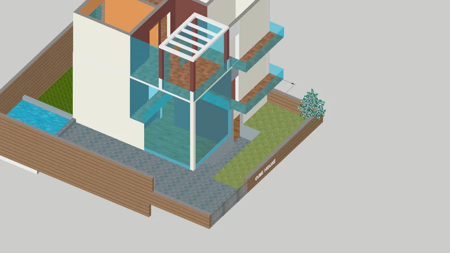 cube house | 3D Warehouse