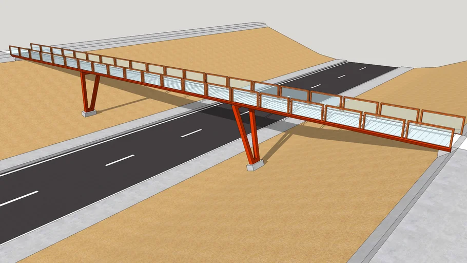 DESERT CROSSLINE BRIDGE | 3D Warehouse