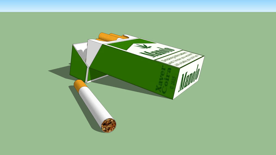 Pack of cigarettes | 3D Warehouse