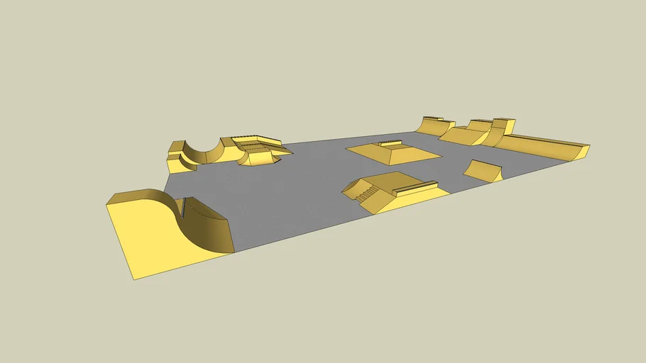 Skatepark | 3D Warehouse
