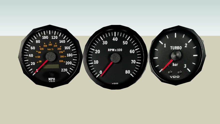 Speedometer | 3D Warehouse