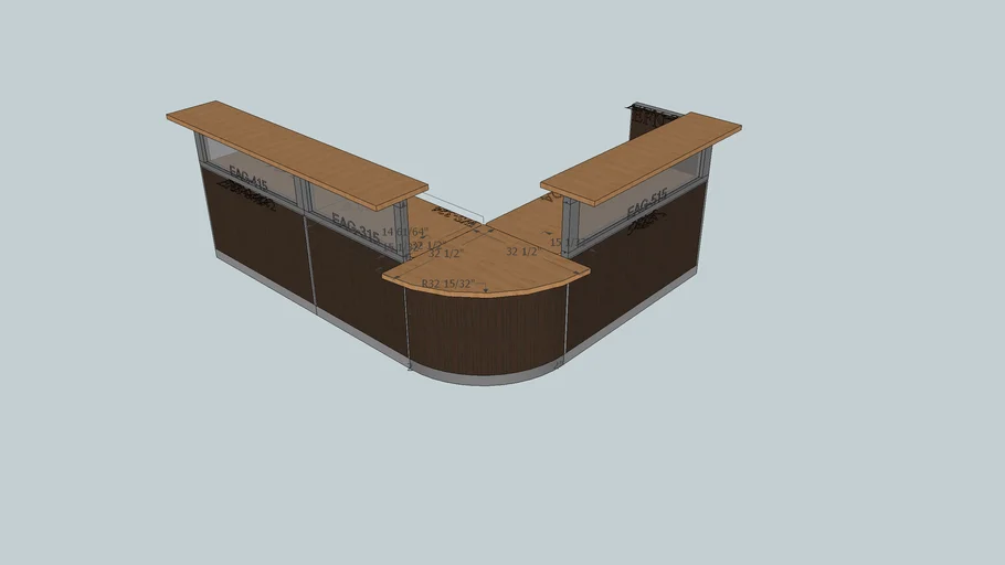 Haworth Reception Station | 3D Warehouse