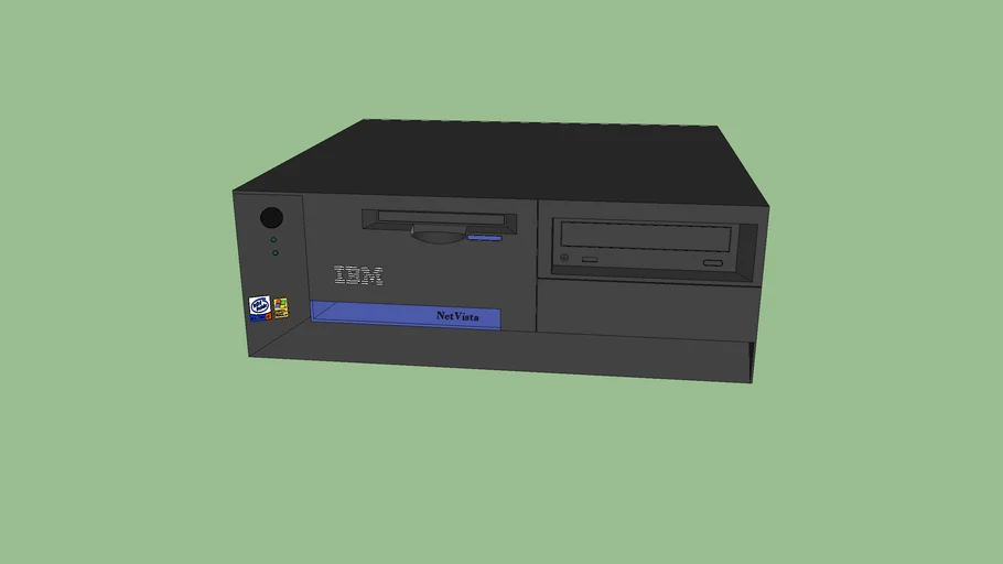 IBM NetVista A22p SFF computer (Black) | 3D Warehouse
