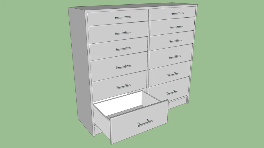Drawer unit | 3D Warehouse