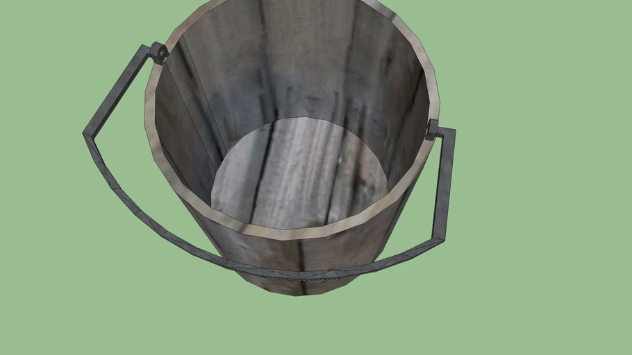 Wooden Bucket | 3D Warehouse