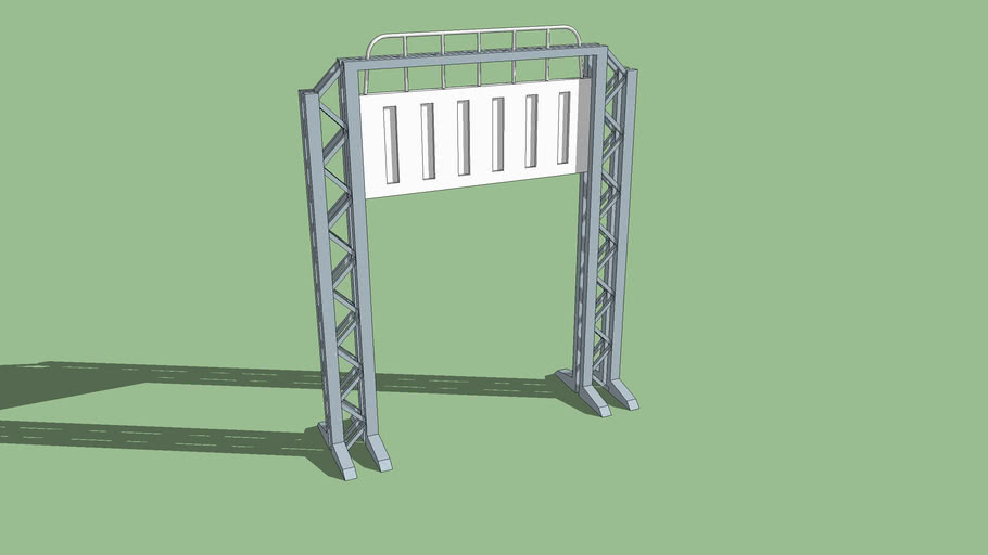 Security Gate | 3D Warehouse