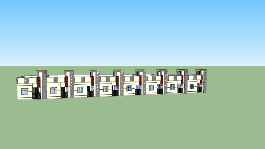 row house | 3D Warehouse