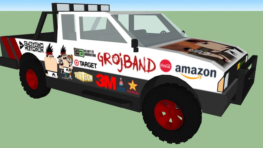 Grojband Kon Kujira Car | 3D Warehouse