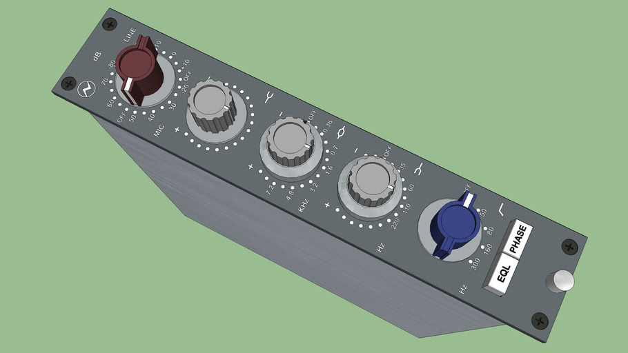 Neve 1073 Module | 3D Warehouse