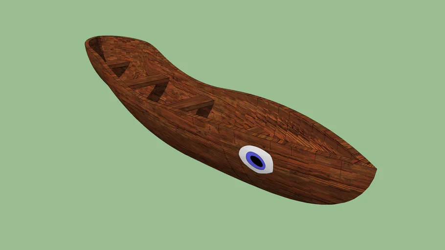 Java_fishing_log_boat | 3D Warehouse