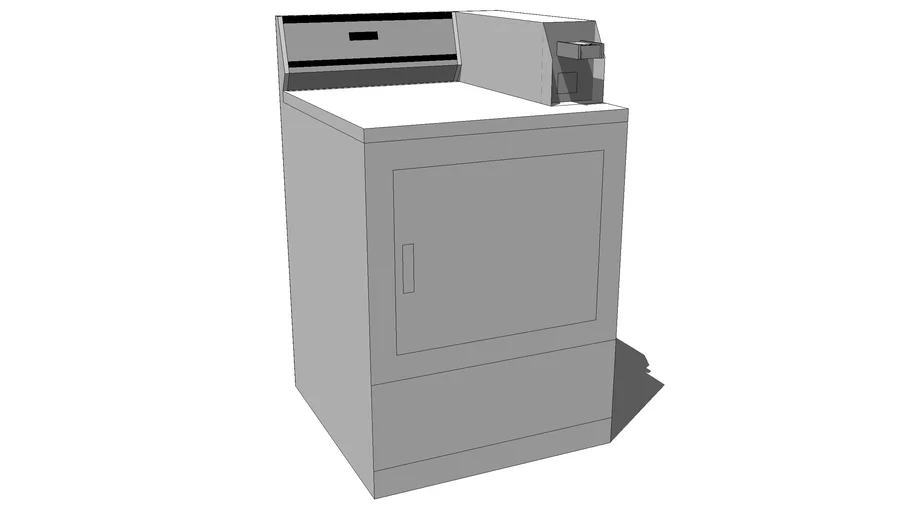 Laundry Coin Operated Dryer | 3D Warehouse