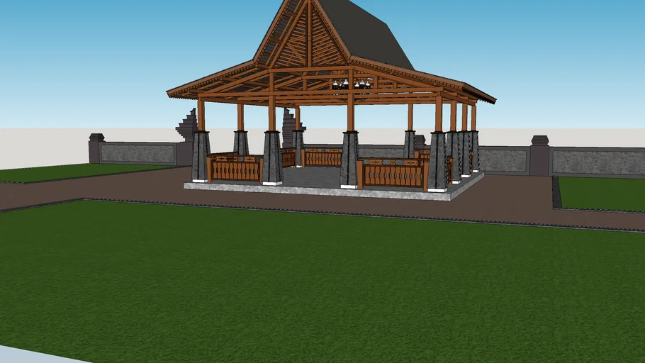 Pendopo Jawa | 3D Warehouse