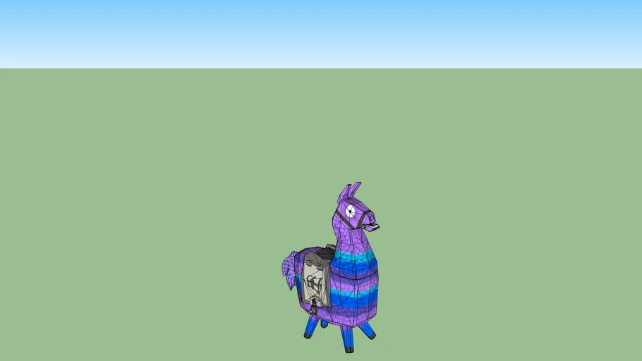 Loot llama | 3D Warehouse
