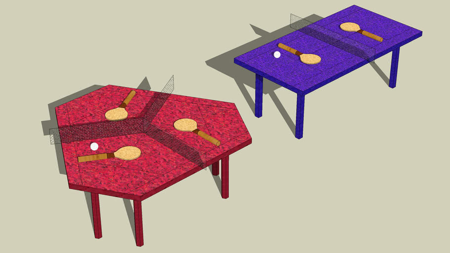 Table Tennis | 3D Warehouse