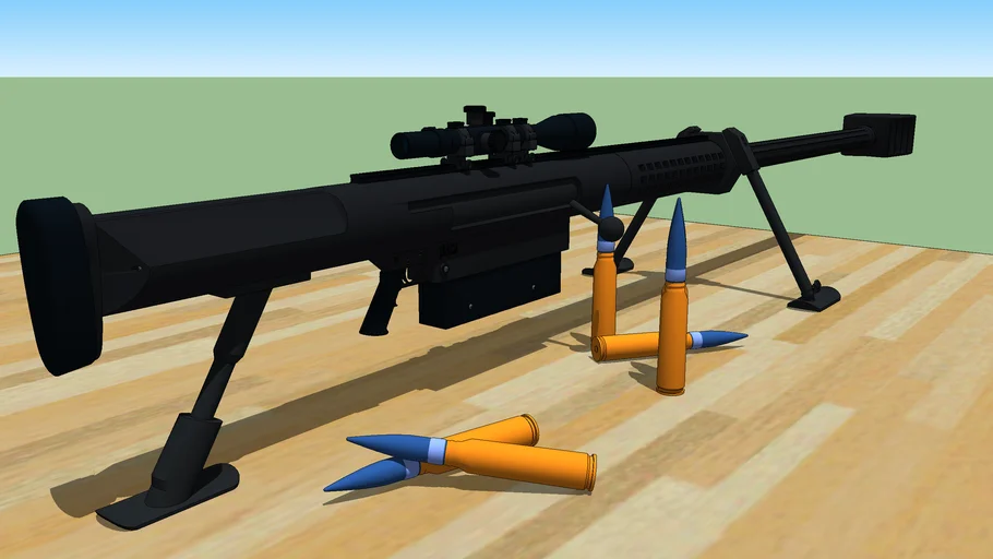 Jäger 30mm (AMR) 'ANZIO MAG FED' | 3D Warehouse