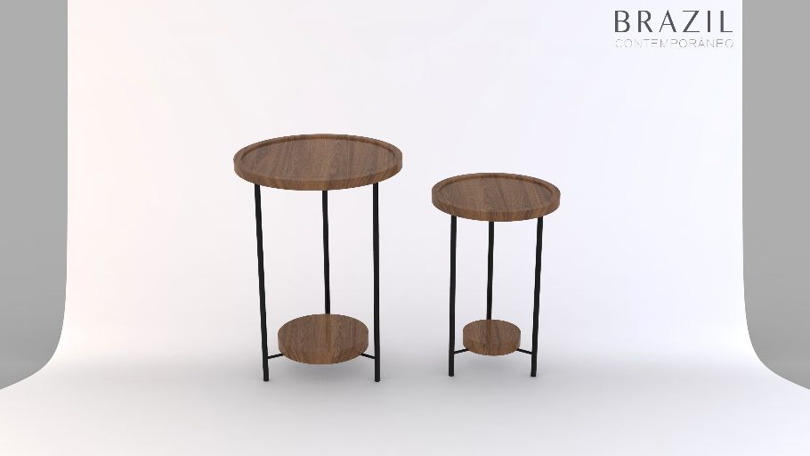 Mesa lateral Otto - Brazil Contemporâneo | 3D Warehouse