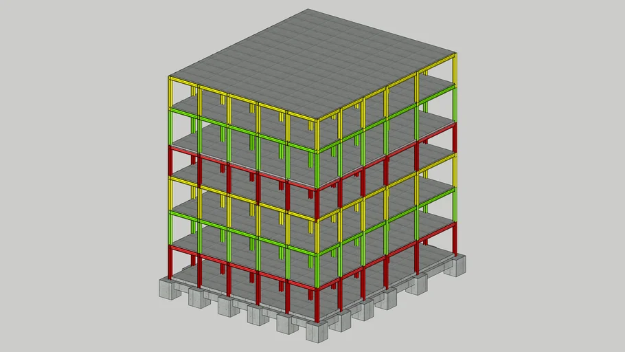6 Storey Building | 3D Warehouse