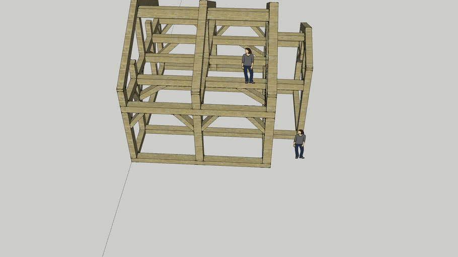 1st Timber frame | 3D Warehouse