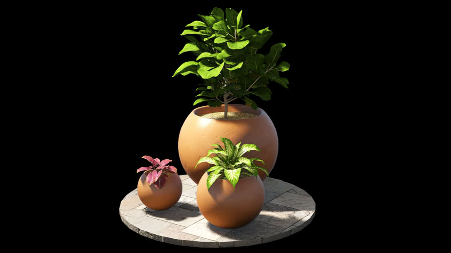 PLANTER POT | 3D Warehouse