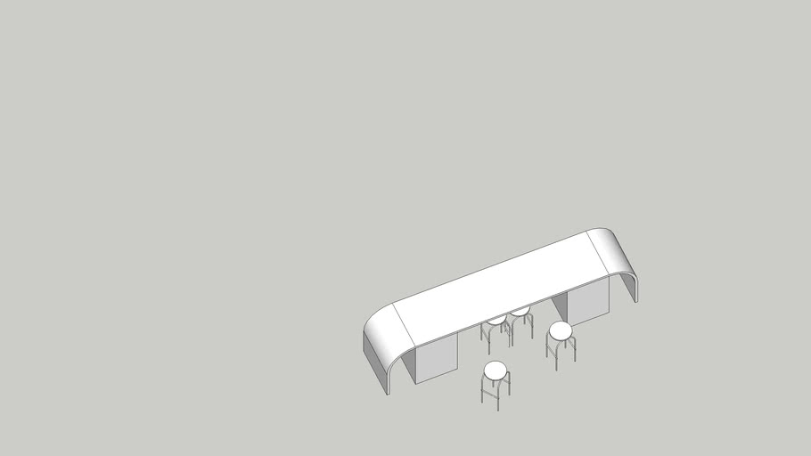 breakout space desk | 3D Warehouse