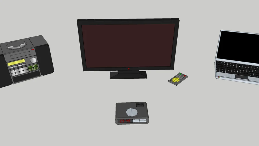 Consumer electronics / Electronica domestica | 3D Warehouse