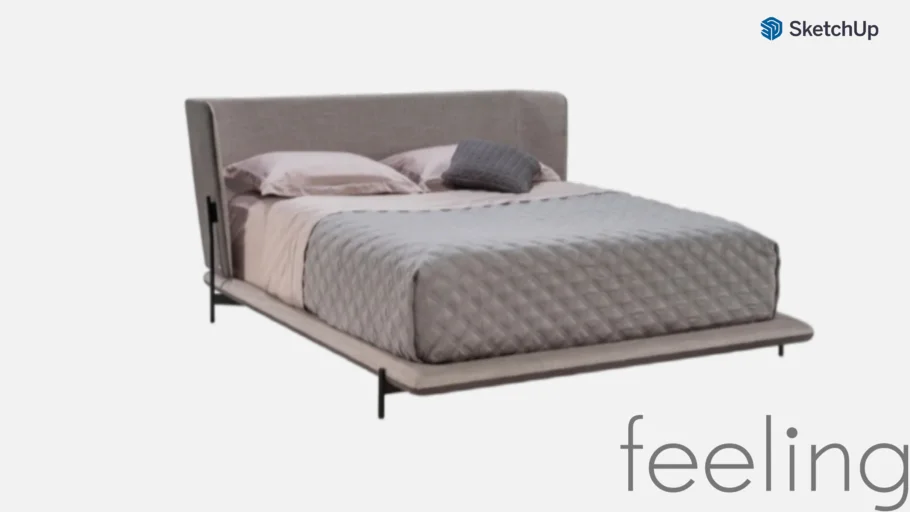 Cama Hug - Feeling Estofados | 3D Warehouse