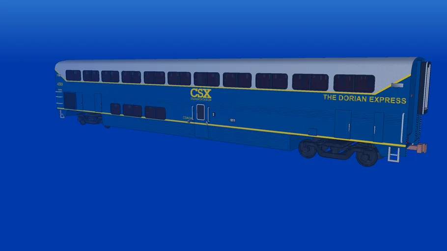 CSX Coach #4589 | 3D Warehouse