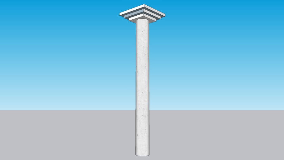 Columna con capitel | 3D Warehouse