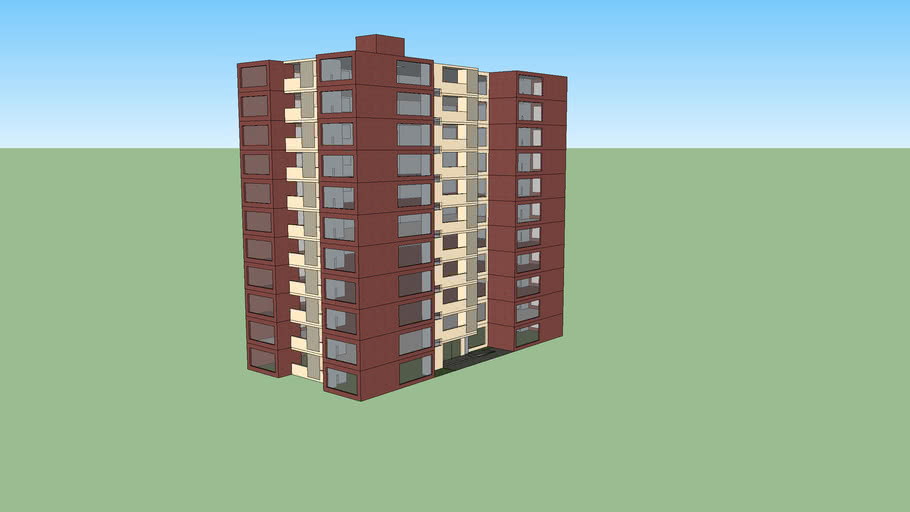 Edificio de Departamentos | 3D Warehouse