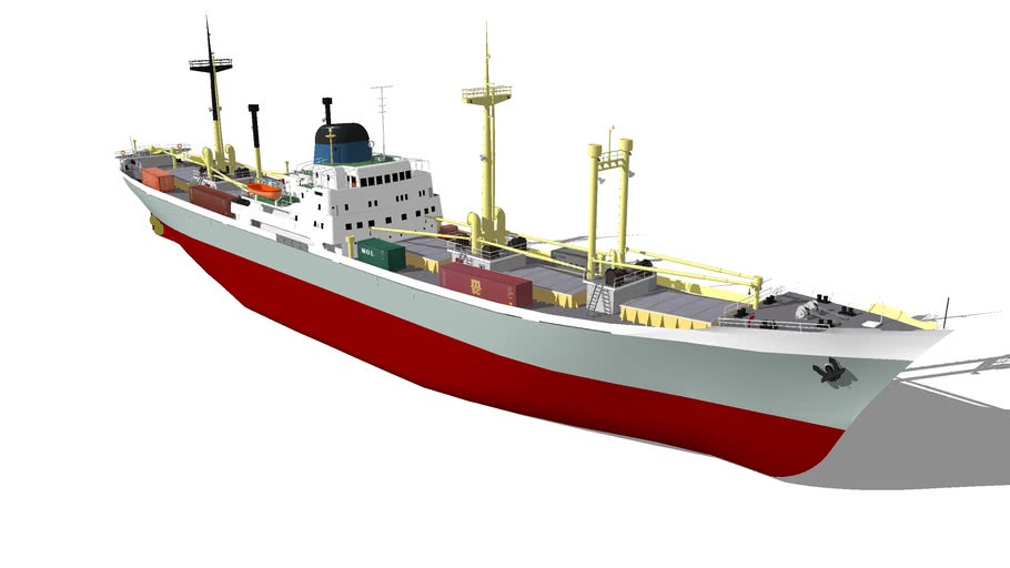 General cargo ship ''Argo Chios'' (ORIGINAL) | 3D Warehouse