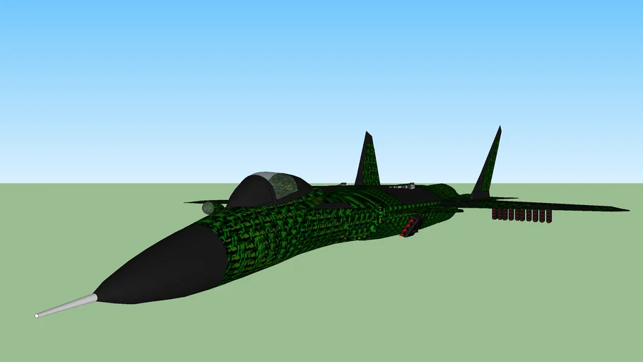 Jungle jet | 3D Warehouse