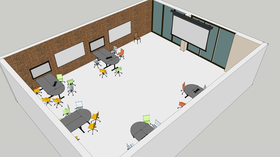 Collaborative Classroom Design | 3D Warehouse