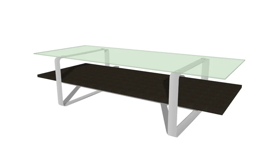 BDI Stream Coffee Table, 55' wide by Smart Furniture | 3D Warehouse