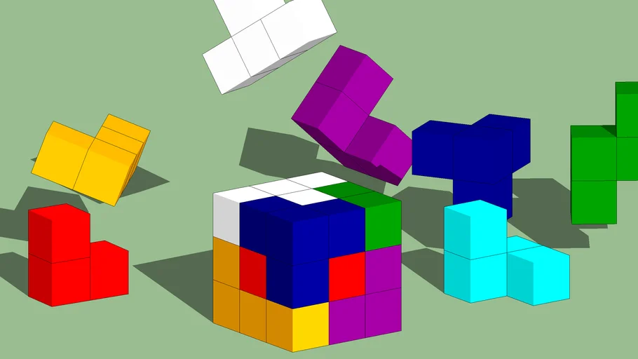 Cubo Soma 3D | 3D Warehouse