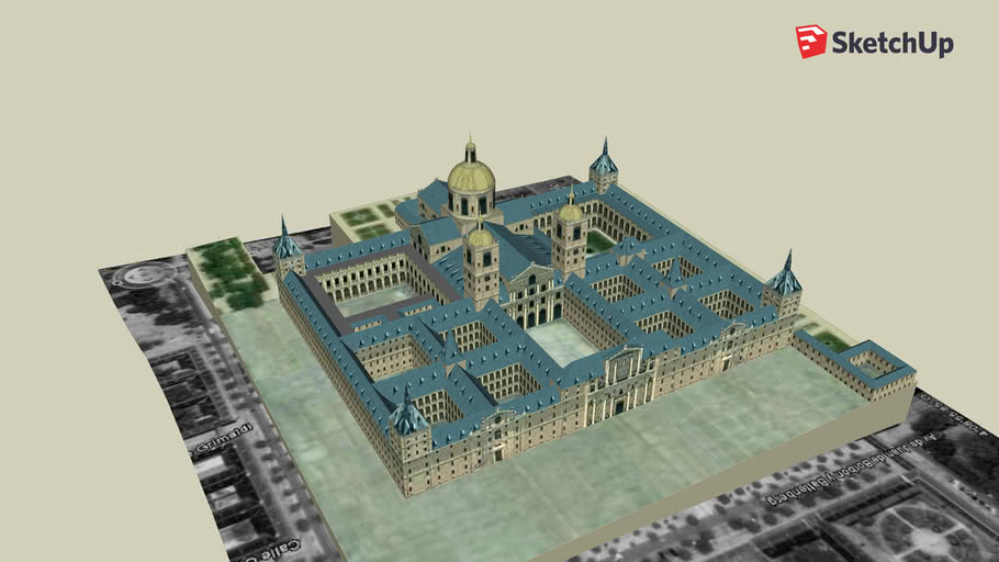 Copia de Monasterio de El Escorial | 3D Warehouse