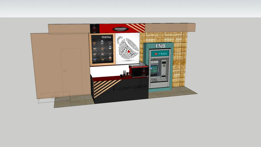 coffee kiosk | 3D Warehouse