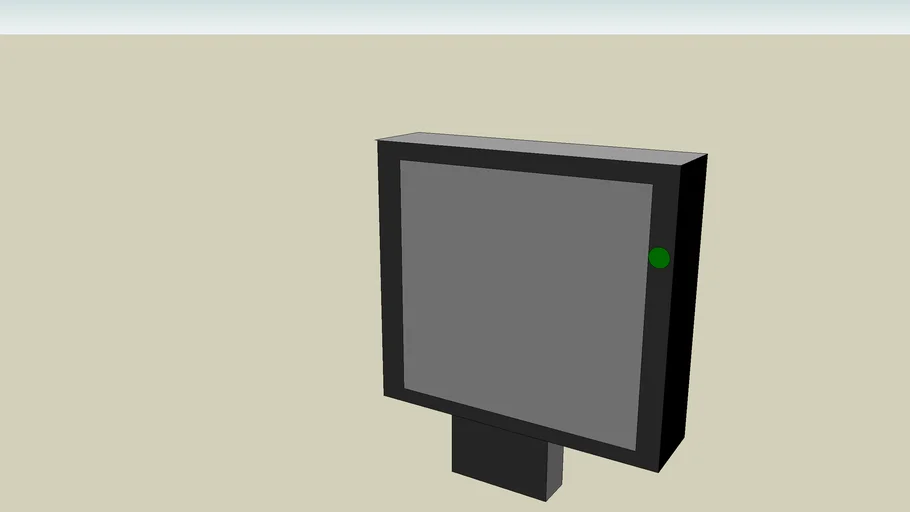 computer screen | 3D Warehouse
