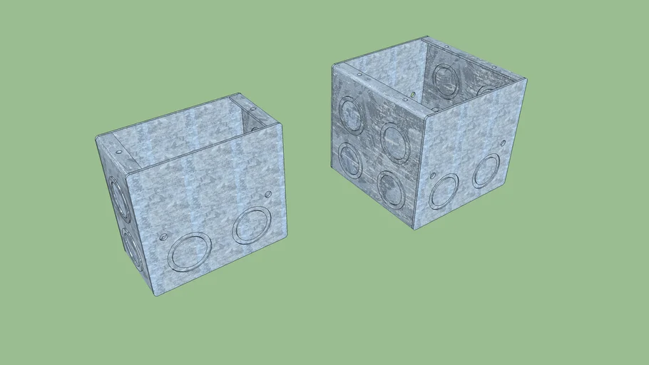 Masonry Device Boxes | 3D Warehouse