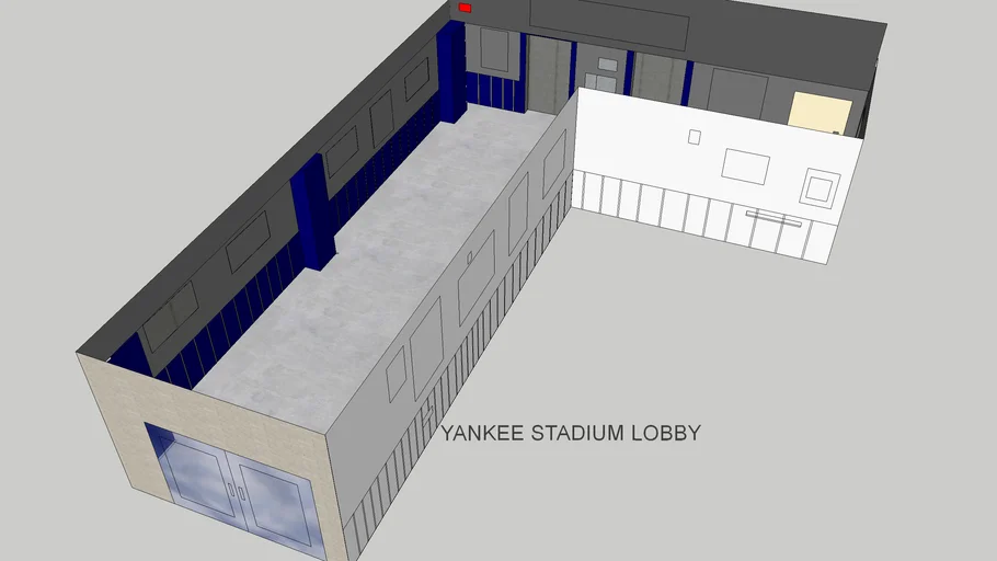 LOBBY SERVICE LEVEL CORRIDOR | 3D Warehouse