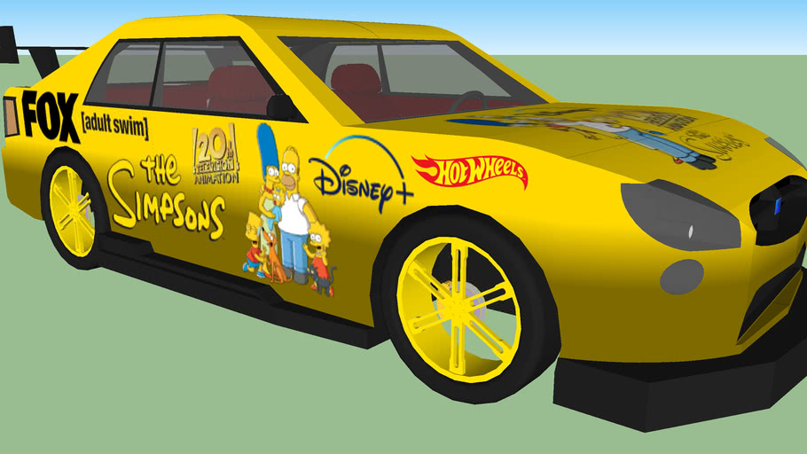 20th Television Animation The Simpsons Car | 3D Warehouse