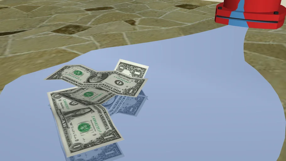 Lost money scene | 3D Warehouse