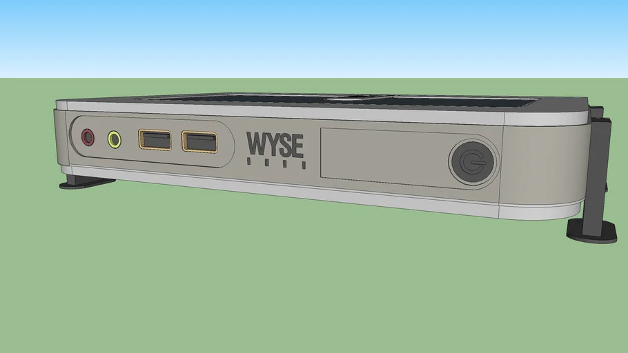 Wyse thin client PC (SX0) | 3D Warehouse
