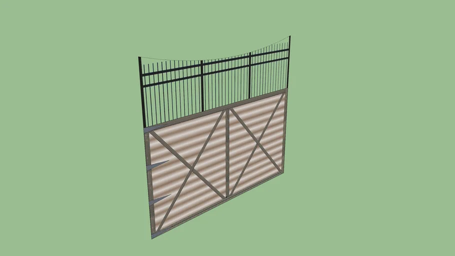 Metal Gate | 3D Warehouse