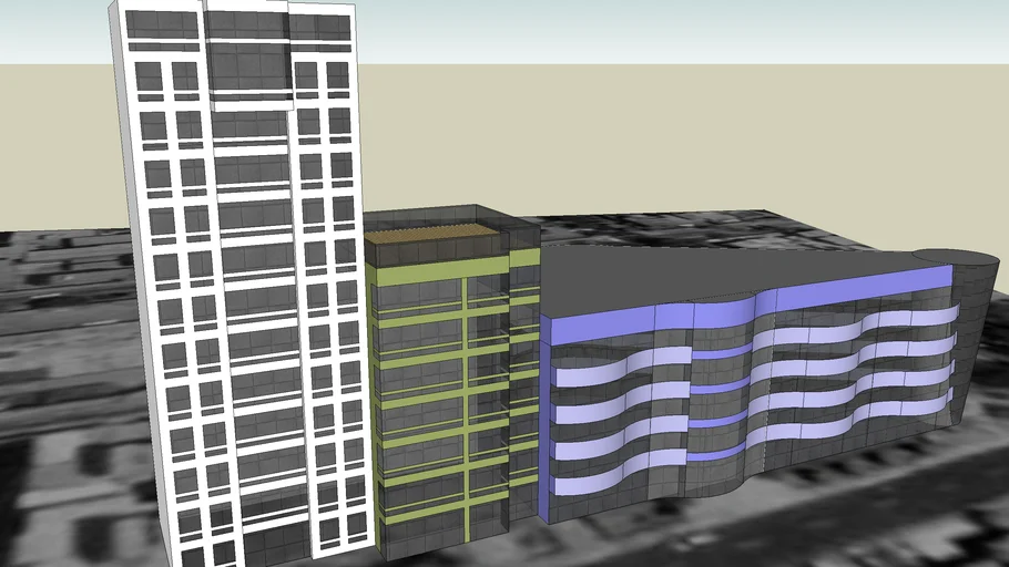 edificios en el pasaje country | 3D Warehouse