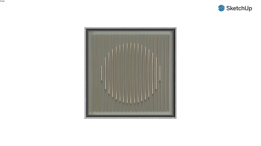 ARTIMAGE - Hide C - 60 x 60 cm | 3D Warehouse